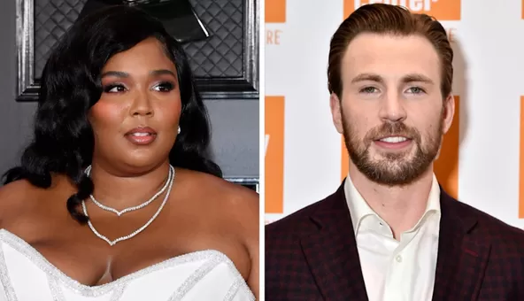 La cantante Lizzo le envió un mensaje ebria a Chris Evans y así reaccionó el actor | Cinescape