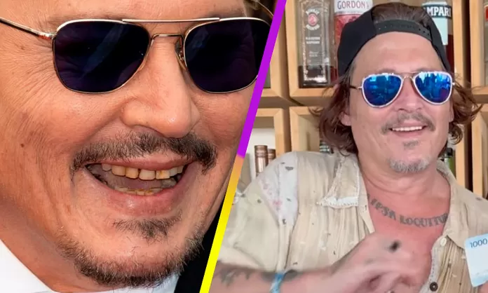 Johnny Depp revela gran mejora en sus dientes en nuevo video | Cinescape