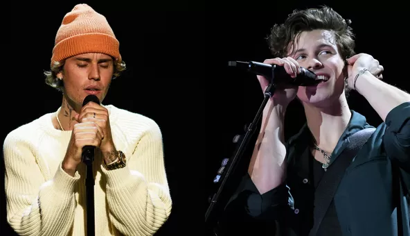 Justin Bieber y Shawn Mendes presentan juntos el video de 'Monster ...