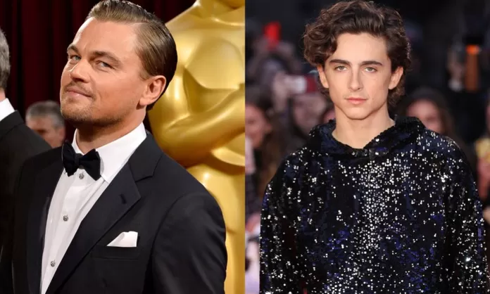 "No drogas duras ni películas de superhéroes": Timothée Chalamet revela que Leonardo DiCaprio le ...